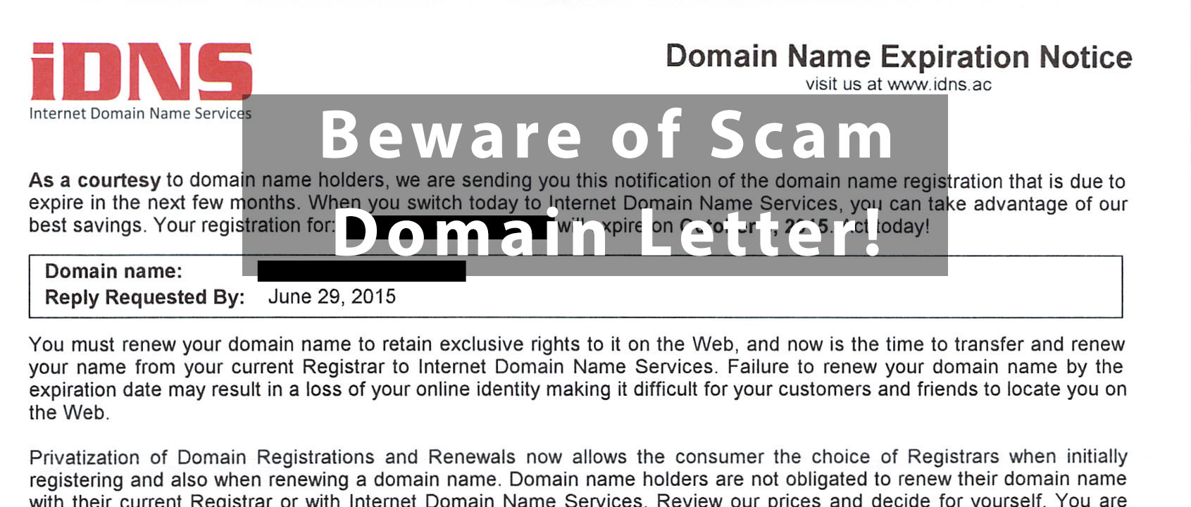 idns-domain-name-expiration-scam-sm - Premier Website Design Company ...